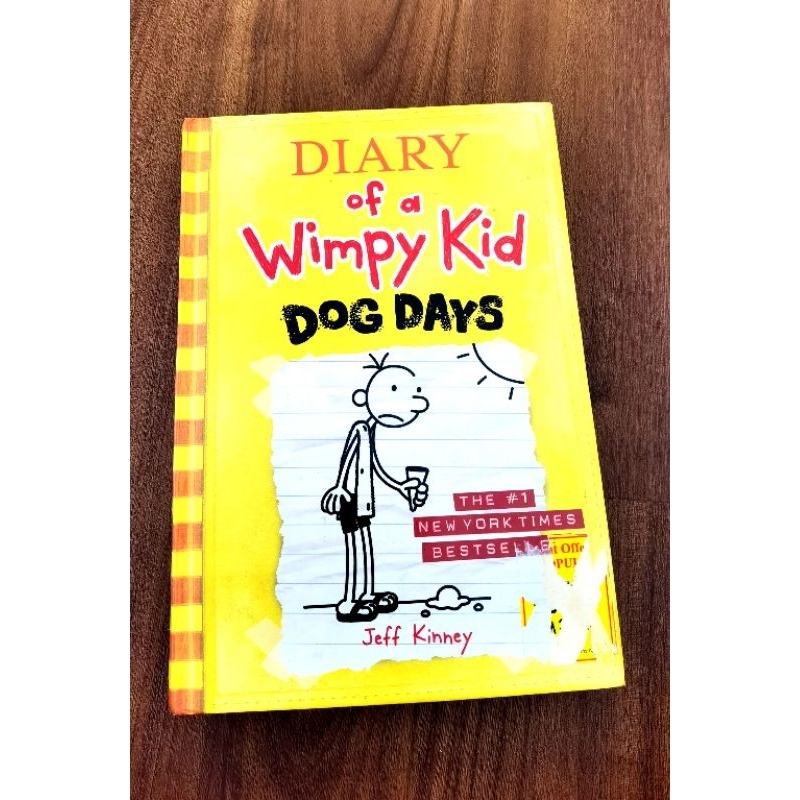 Diary Of A Wimpy Kid Dog Days Book By Jeff Kinney | Shopee Malaysia