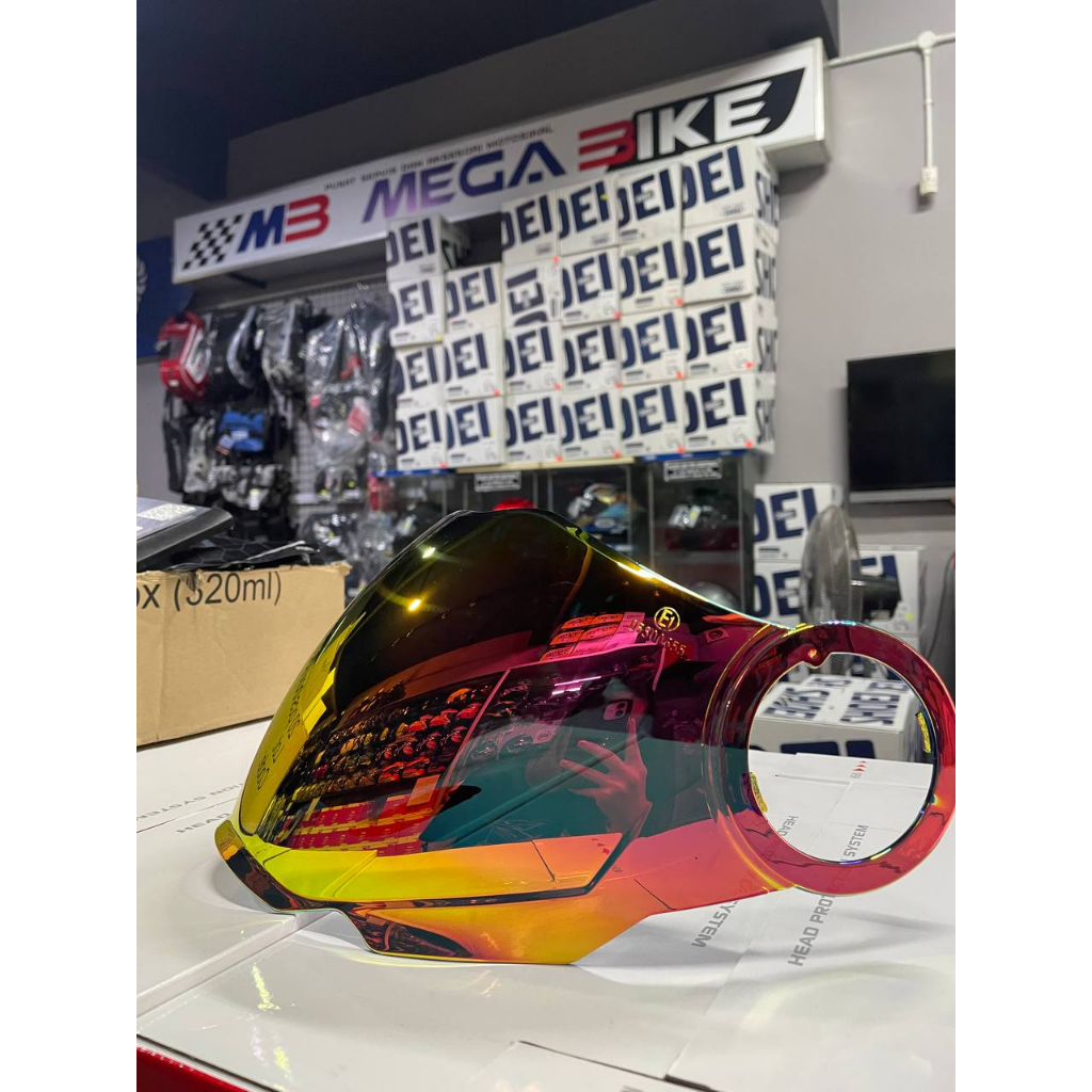 MHR HEVO HELMET V729 VISOR | Shopee Malaysia