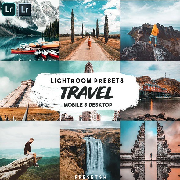 Travel Insta Lightroom Presets | Desktop + Mobile | Preset | Shopee ...