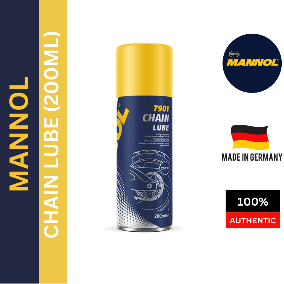 (MADE IN GERMAN) MANNOL MN7901 Chain Lube 200ml | Shopee Malaysia