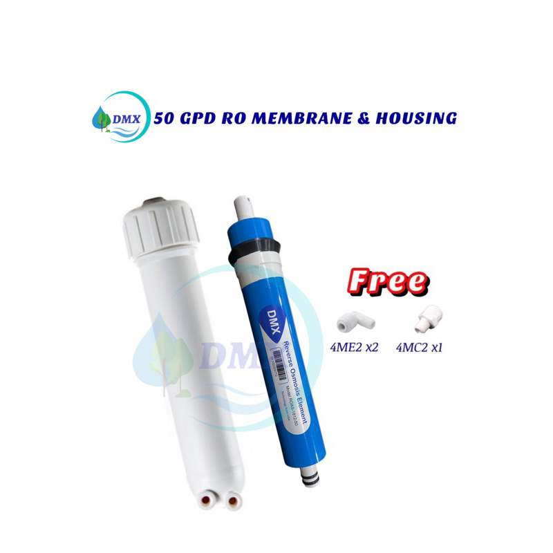 DMX Reverse Osmosis Membrane 50GPD RO Membrane / 10” RO Membrane ...