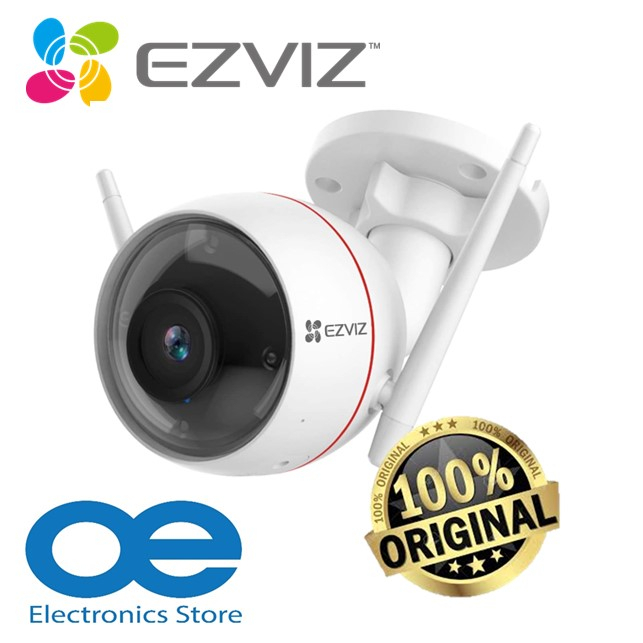 EZVIZ C3W Pro 2MP / 4MP Fixed 2.8mm Lens H.265 Color Night Vision Two ...