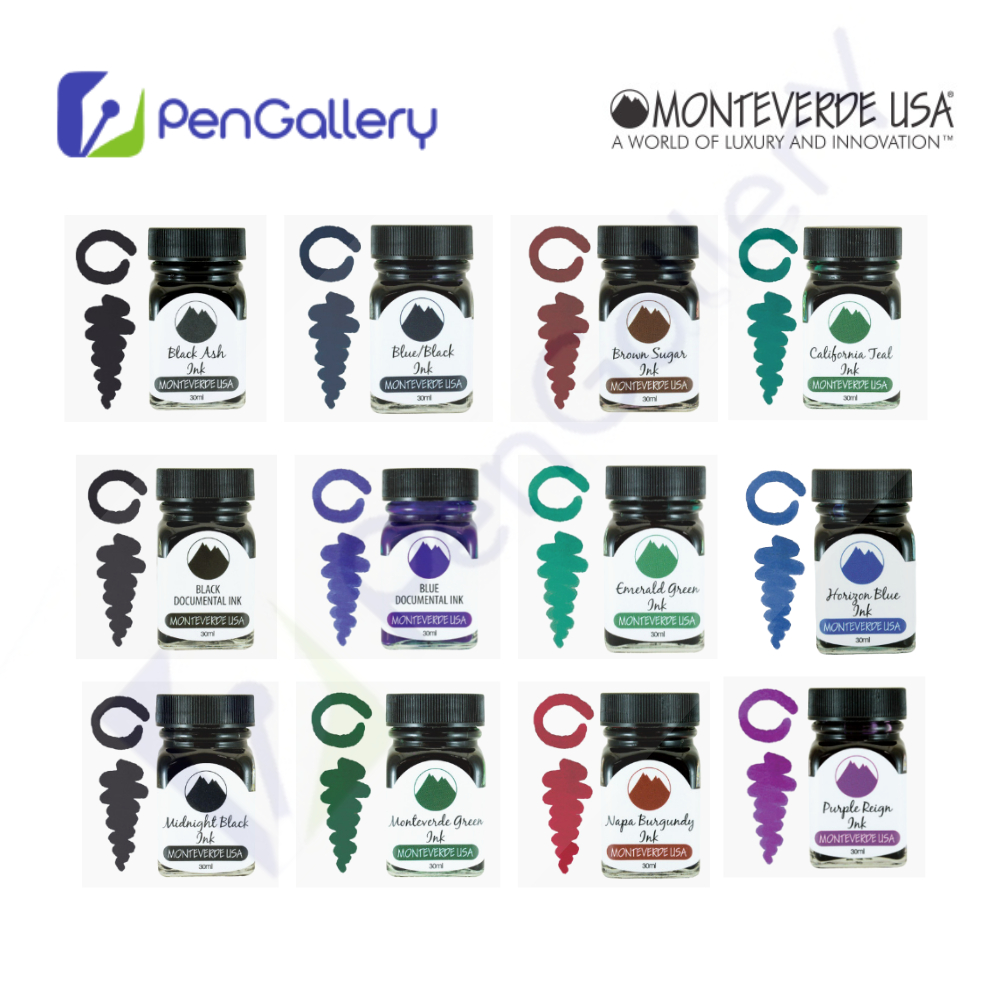 Monteverde USA 30ml Fountain Pen Ink Bottle | Shopee Malaysia