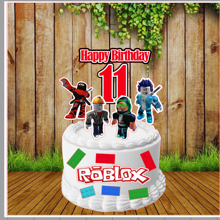 Roblox Cake Topper 012 | Shopee Malaysia