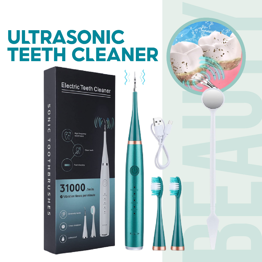 Electric Oral Irrigator Dental Scaler Tooth Cleaning Kit Calculus ...