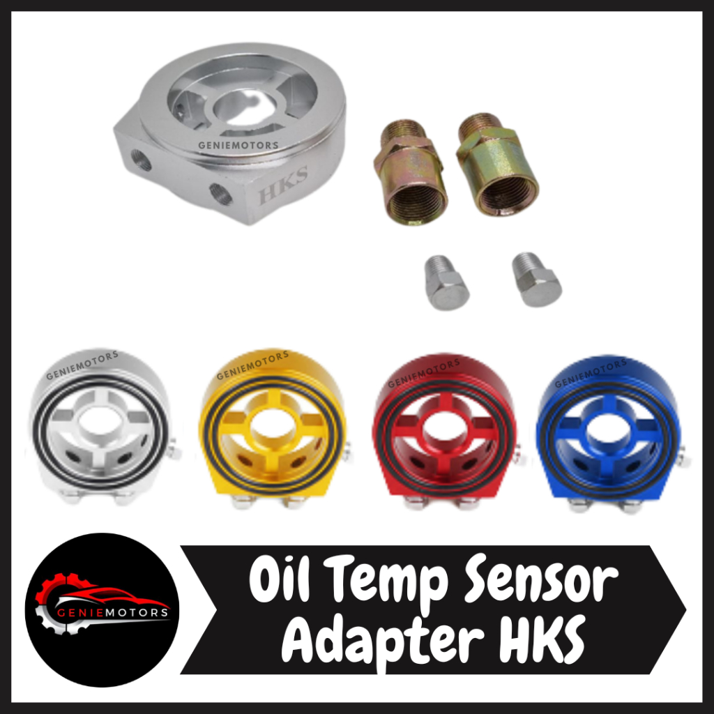 [2 SENSOR] MYVI ALZA WIRA WAJA SAGA BLM BEZZA ARUZ ATIVA OIL TEMP PRESSURE SENSOR ADAPTER HKS ...