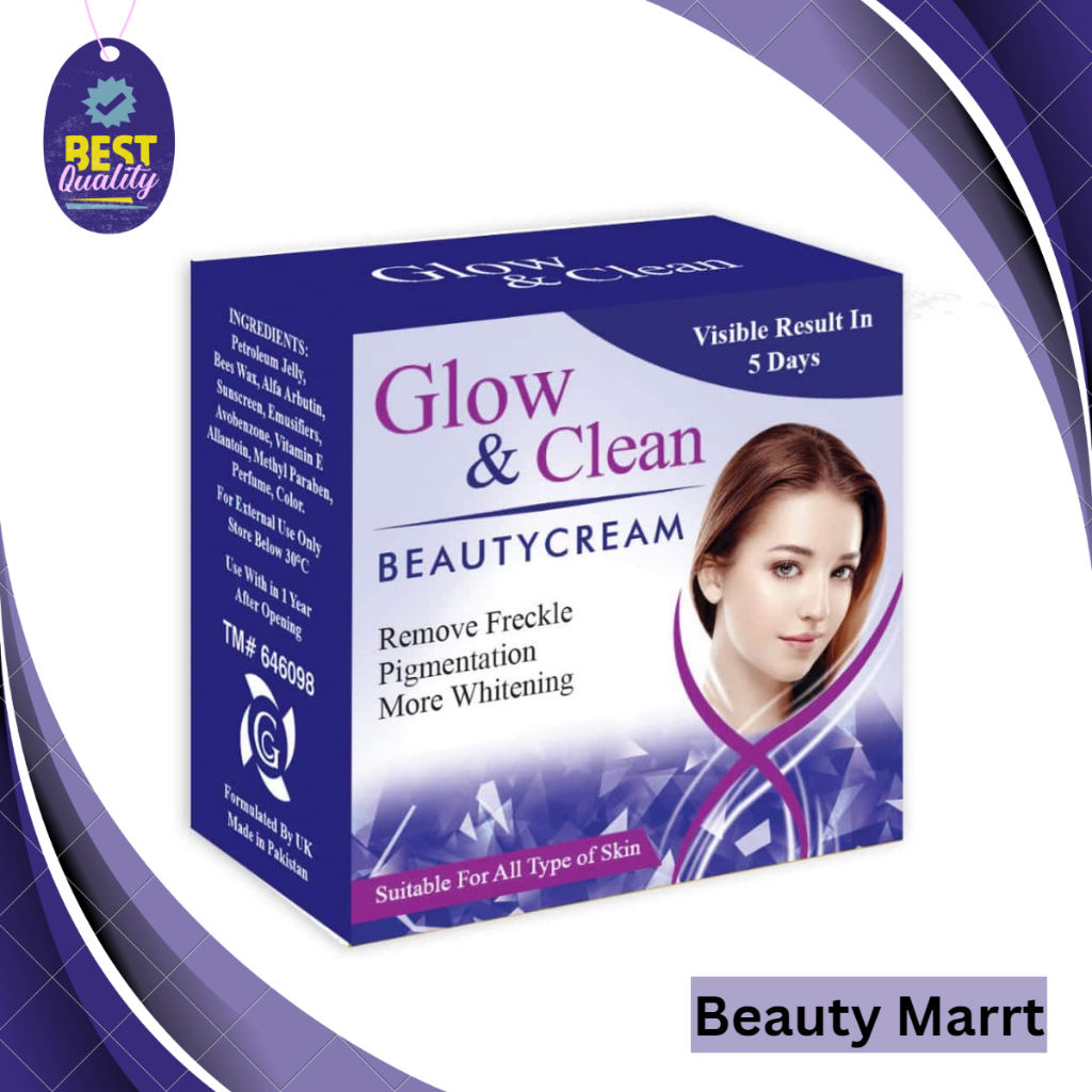100% Original, Glow & Clean Beauty Cream (30g) - from Pakistan | Shopee ...