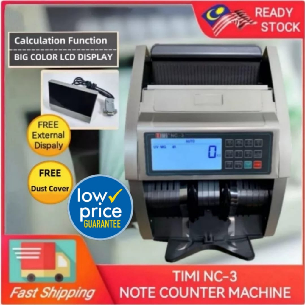 Note Counter Machine | NC-3 Bank Note Counting Machine *Calculation ...