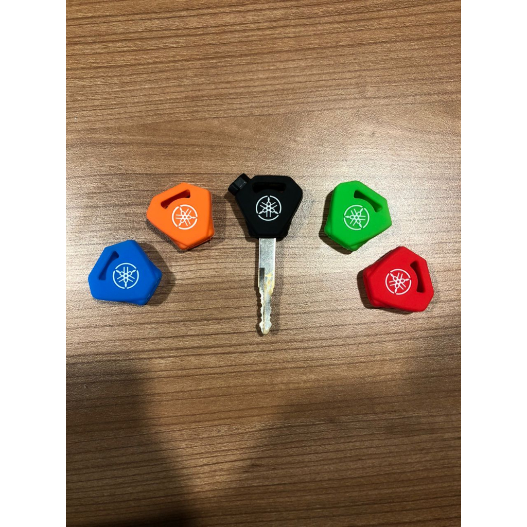 YAMAHA KEY COVER RUBBER UNIVERSAL/GETAH KUNCI BLUE/OREN/BLACK/GREEN/RED ...