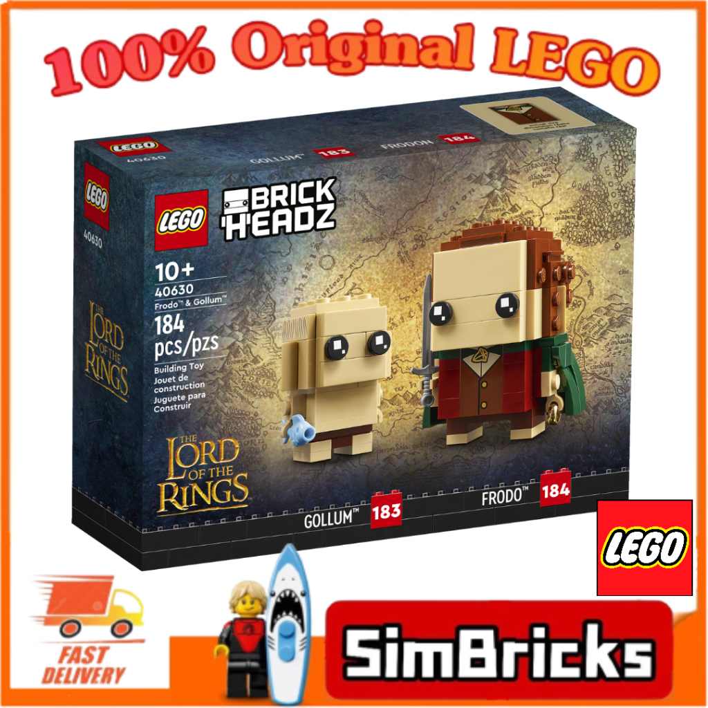 (SimBricks) LEGO 40630 FRODO™ & GOLLUM™ | Shopee Malaysia