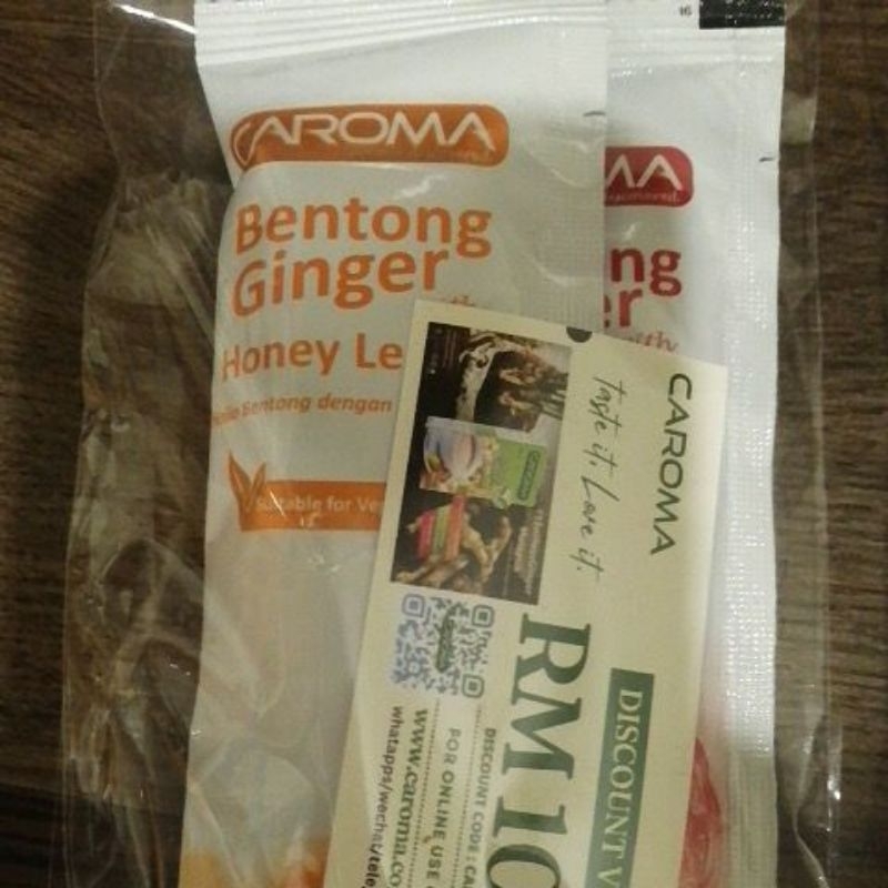 Caroma Bentong Ginger drink Minuman Halia Bentong (2x20g) 文冬姜保健茶 ...