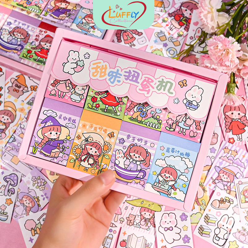 400 Pcs Cute Sticker Set For Diary Book Journal Planner Stiker Buku ...