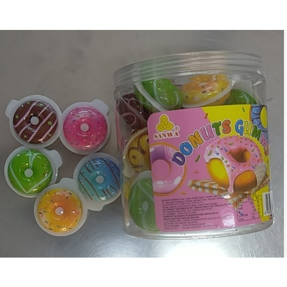 Donuts Gummy 30pcs (HALAL) | Shopee Malaysia