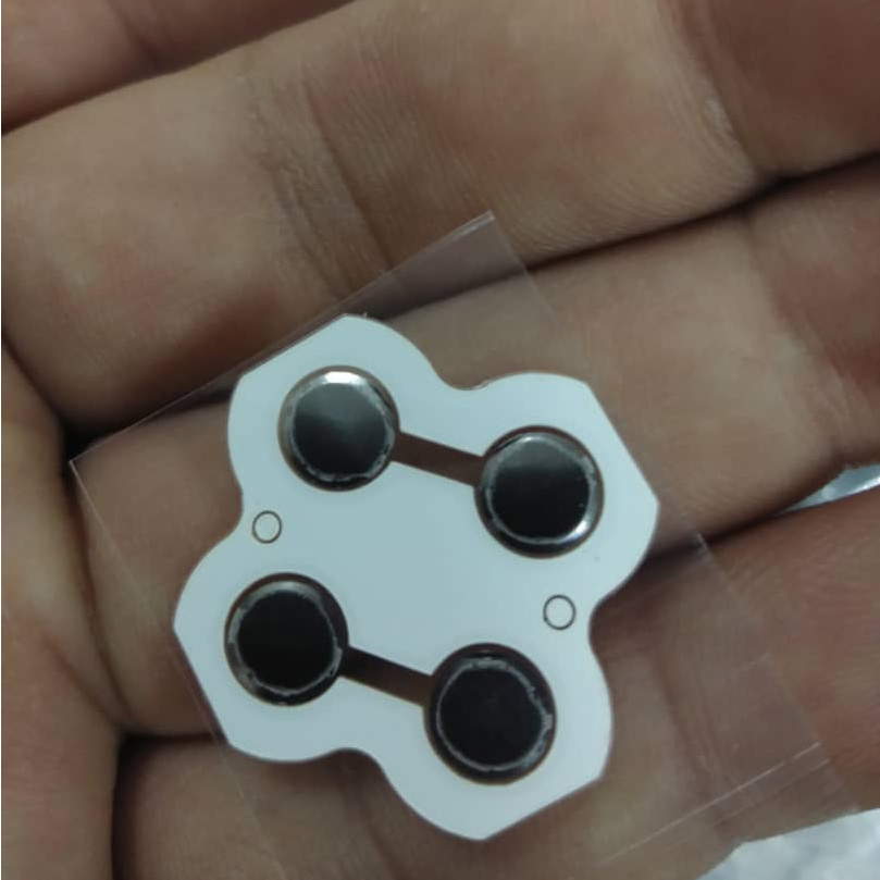 NEW 3DS Controller button Conductive fIlm Electro Set ABXY Buttons ...