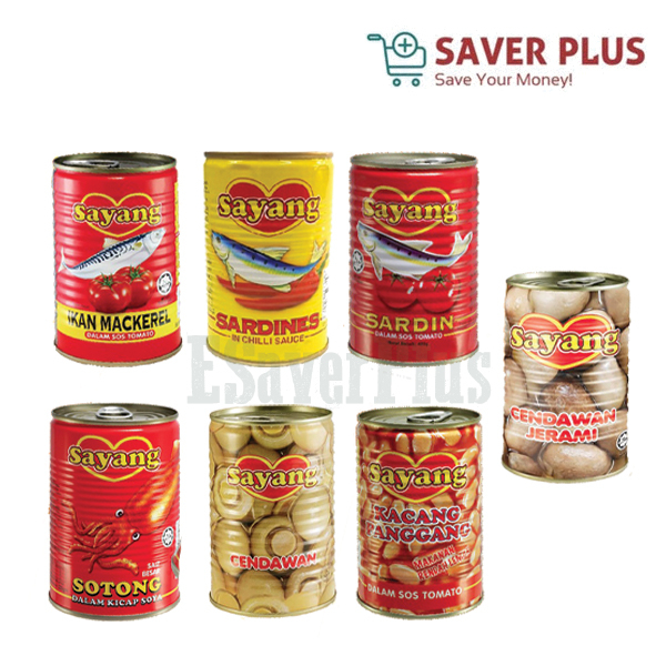 Sayang Mackerel | Cuttlefish Soy Sauce | Sardine Tomato/ Chilli Sauce ...