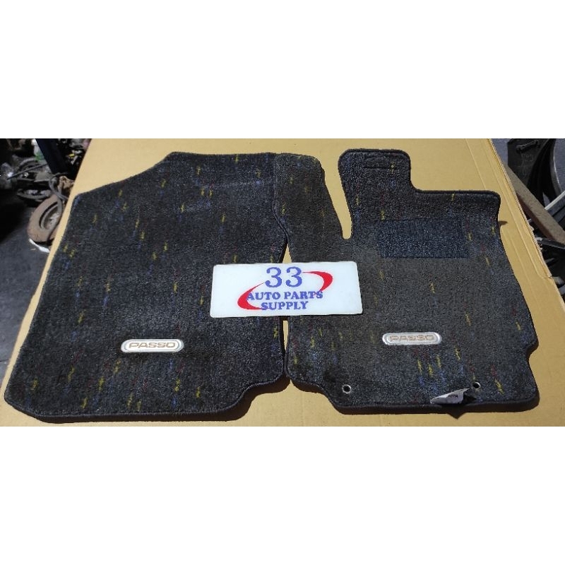 Toyota passo myvi carpet 1 set 5pc original used | Shopee Malaysia