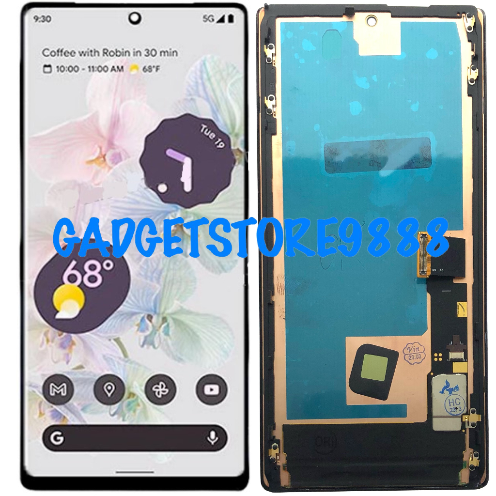 LCD GOOGLE PIXEL 6 PRO ORIGINAL DISPLAY WITH TOUCH SCREEN DIGITIZER ...