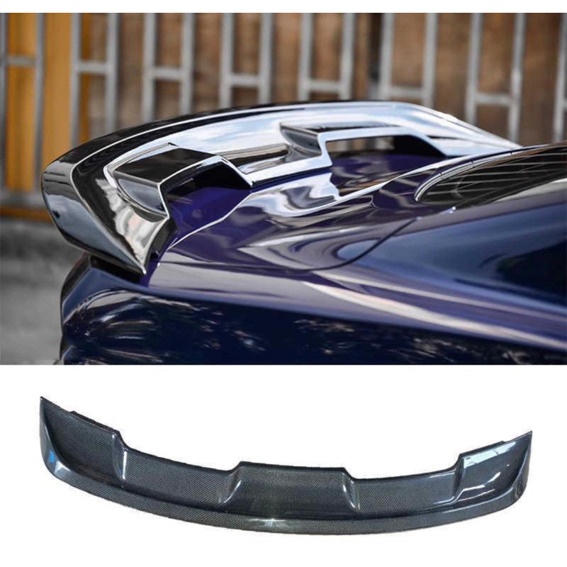Ford Mustang Shelby Gt350 Gt500 Carbon fiber boot trunk lip spoiler GT ...