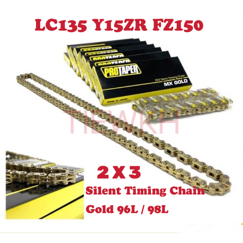 PROTAPER YAMAHA LC135 Y15ZR FZ150 2X3 SILENT TIMING CHAIN MX GOLD 96L ...