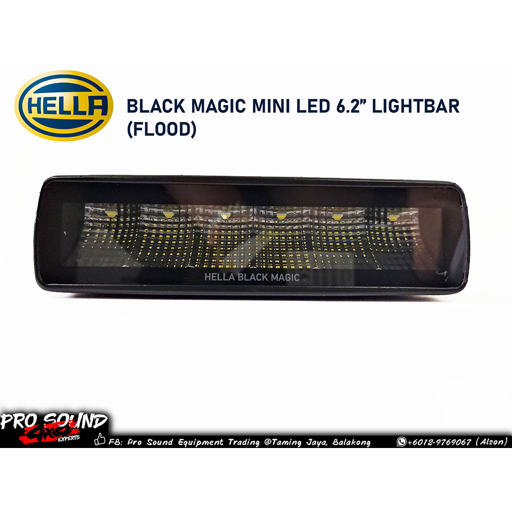 HELLA Black Magic Mini Lightbar 6.2'' (Flood) | Shopee Malaysia