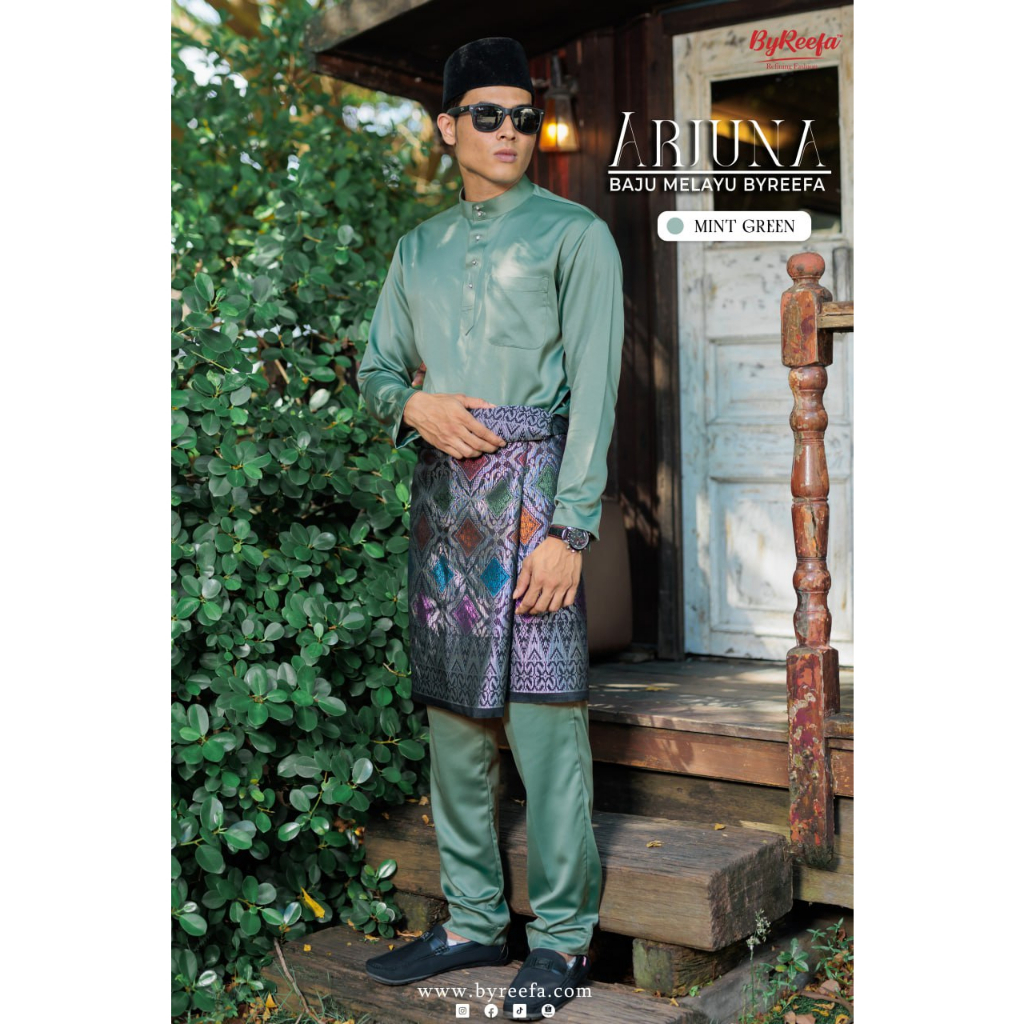 NEW BAJU MELAYU RAYA ARJUNA DEWASA PLAIN 2024 | Shopee Malaysia
