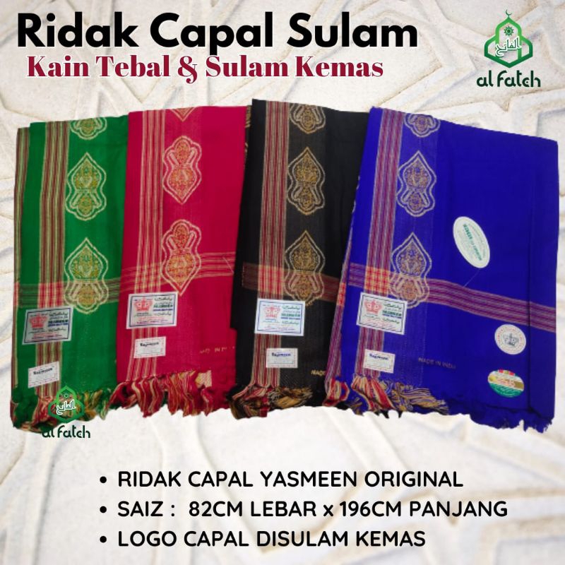 Ridak Logo Capal | Rida' Sulam Capal | Serban Panjang | Yasmeen Shawl ...