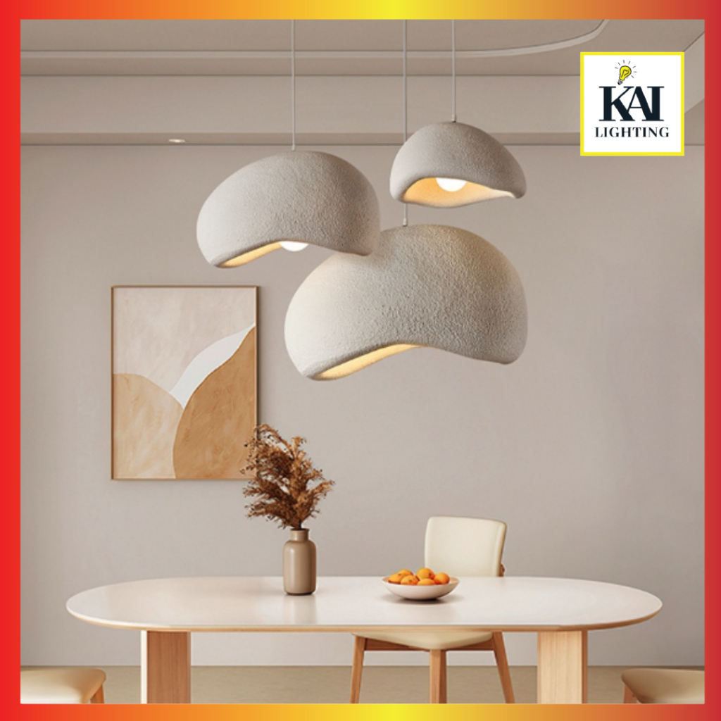 [READY STOCK] Japanese Wabi-Sabi Chandelier Modern Dining, Living Room ...