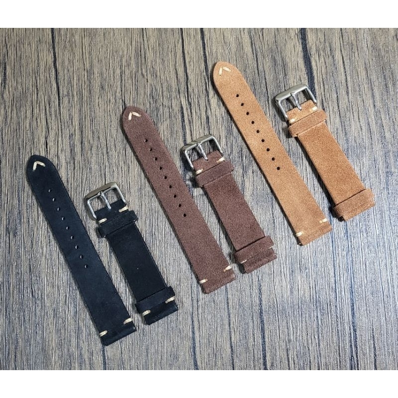 [TIMEKH] Handmade Men Quick Release Watchband Wrist Band 20mm 22mm ...