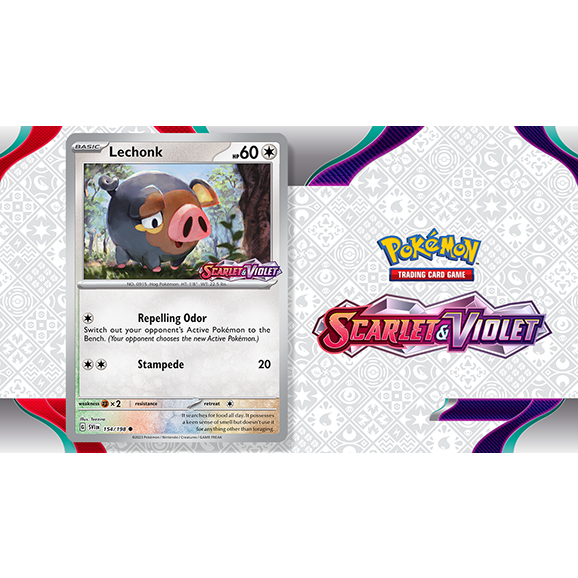 Lechonk / Sealed Promo / SV1 / English Scarlet & Violet (Pokemon TCG ...