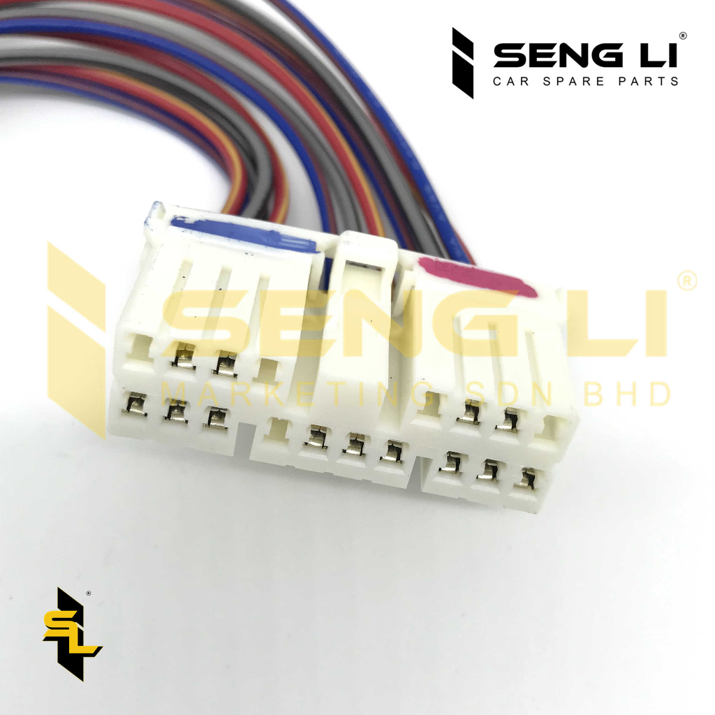 MAIN SWITCH/WINDOW SWITCH SOCKET-13PIN/13 PIN-PROTON/PERODUA/TOYOTA ...