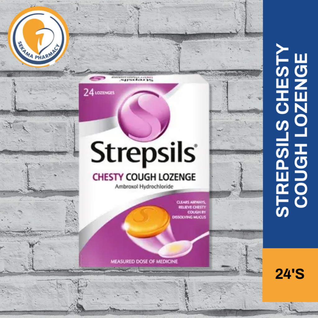 STREPSILS CHESTY COUGH LOZENGE 24'S [EXP: 05/2026] | Shopee Malaysia