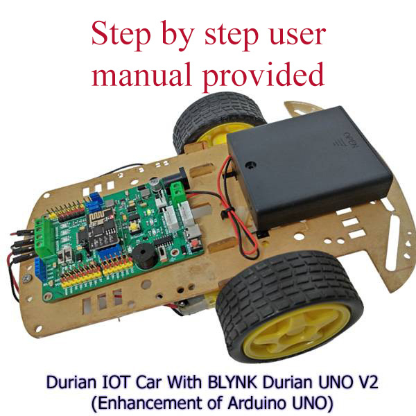 Arduino Stem Rbt Project Arduino Durian Iot Wifi Car With Blynk Durian Uno Enhancement Of