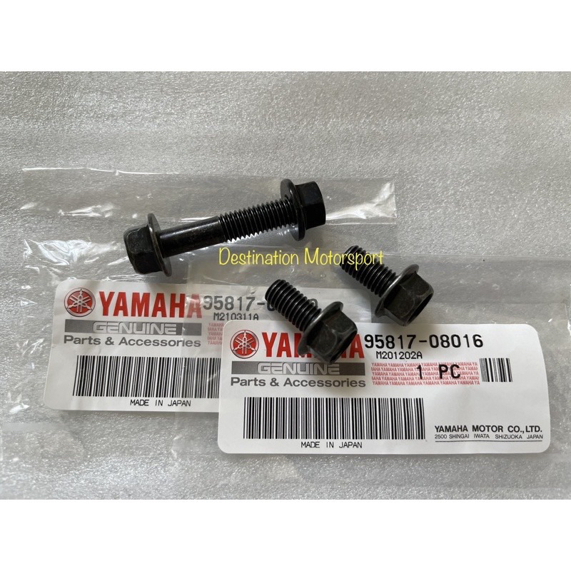 Skru Bolt Nut Bracket Head / Engine Stay Rxz Original Japan | Shopee ...