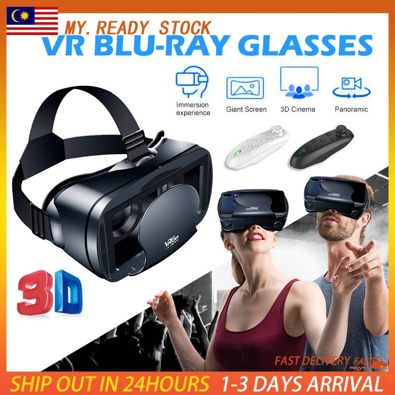 High-Quality VR BOX 2.0 II VRG PRO Virtual Reality Glass Earphones Gear ...