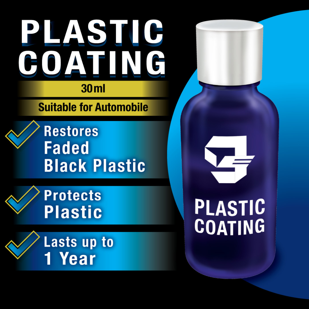 Plastic Coating (Quartz Coating) for Car and Motor Trim Plastic ...