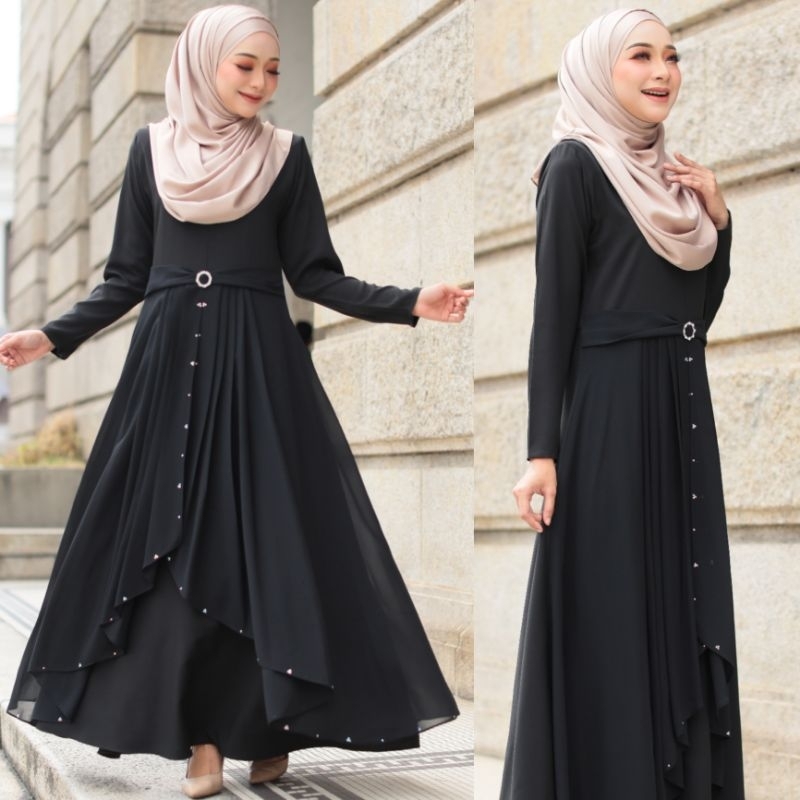 Jubah Muslimah Mardiya Dress | Shopee Malaysia