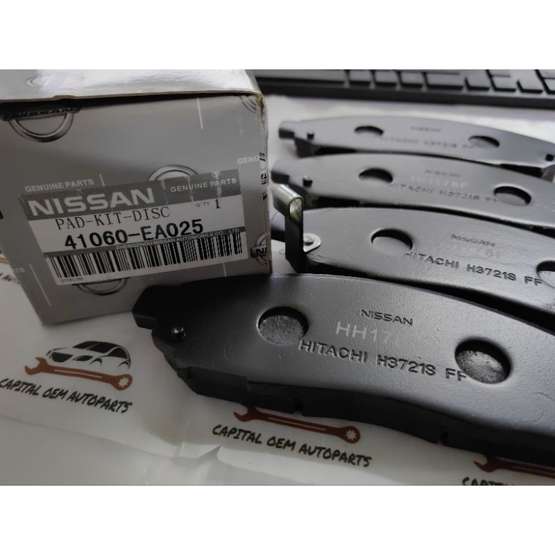 NISSAN NAVARA PICKUP D40, SERENA C26/HYBRID FRONT BRAKE PAD | Shopee ...