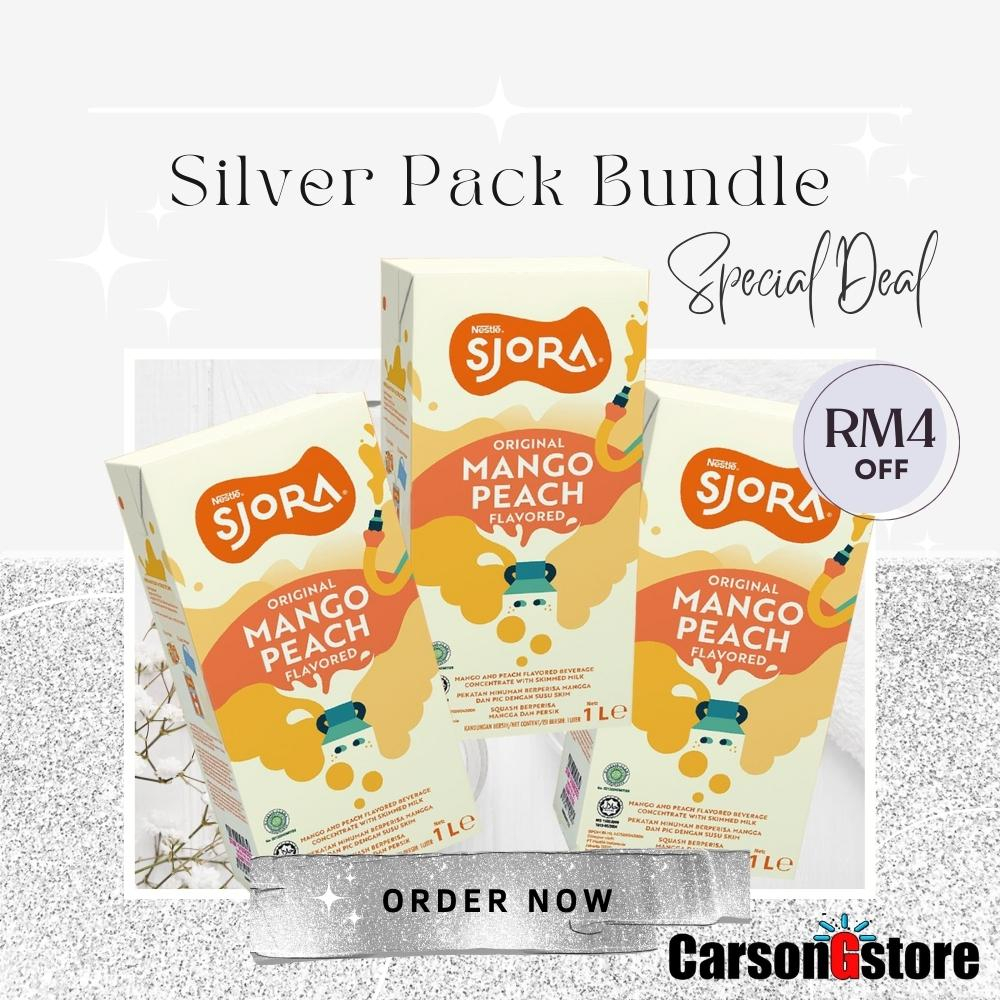 NESTLÉ® Sjora Mango Peach [Silver Pack Bundle X 3 PACK] | Shopee Malaysia