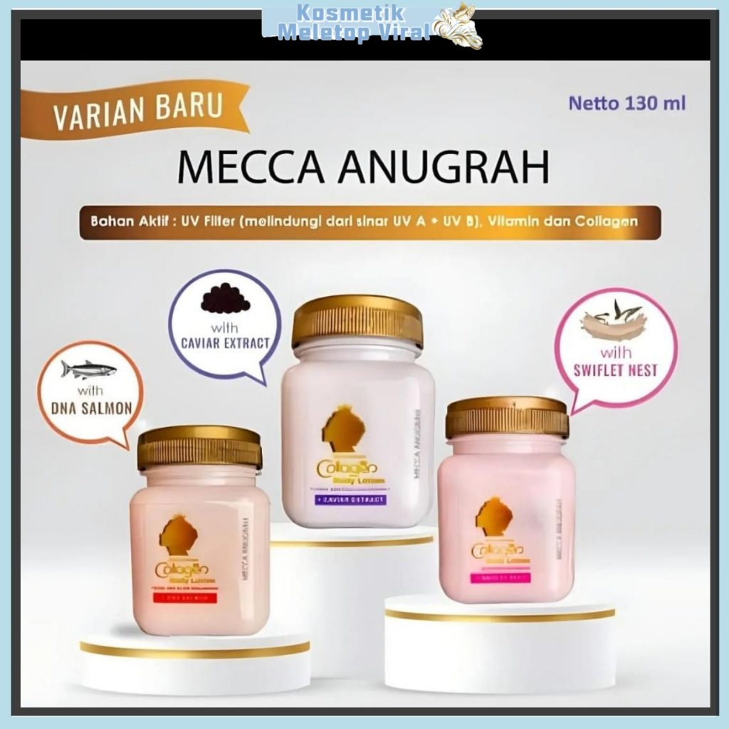 Mecca Anugrah Collagen Body Lotion 130ML | Shopee Malaysia