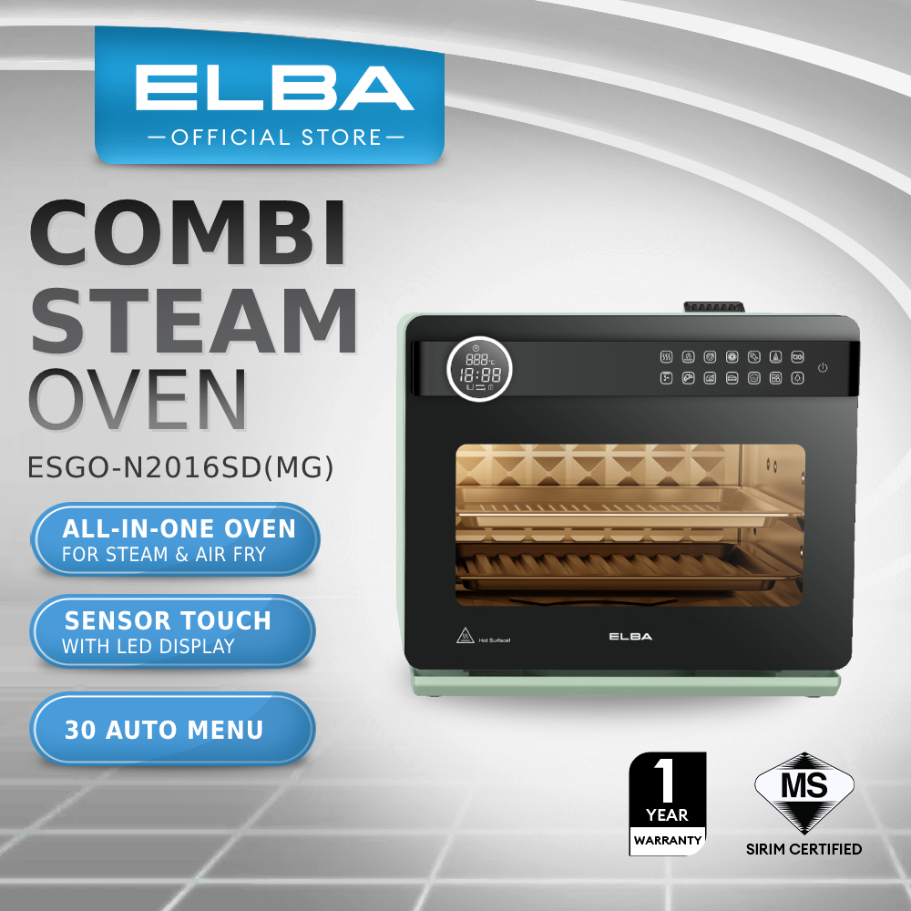 ELBA Combi Steam Oven ESGO-N2016SD(MG) - All in One Oven for Steam ...
