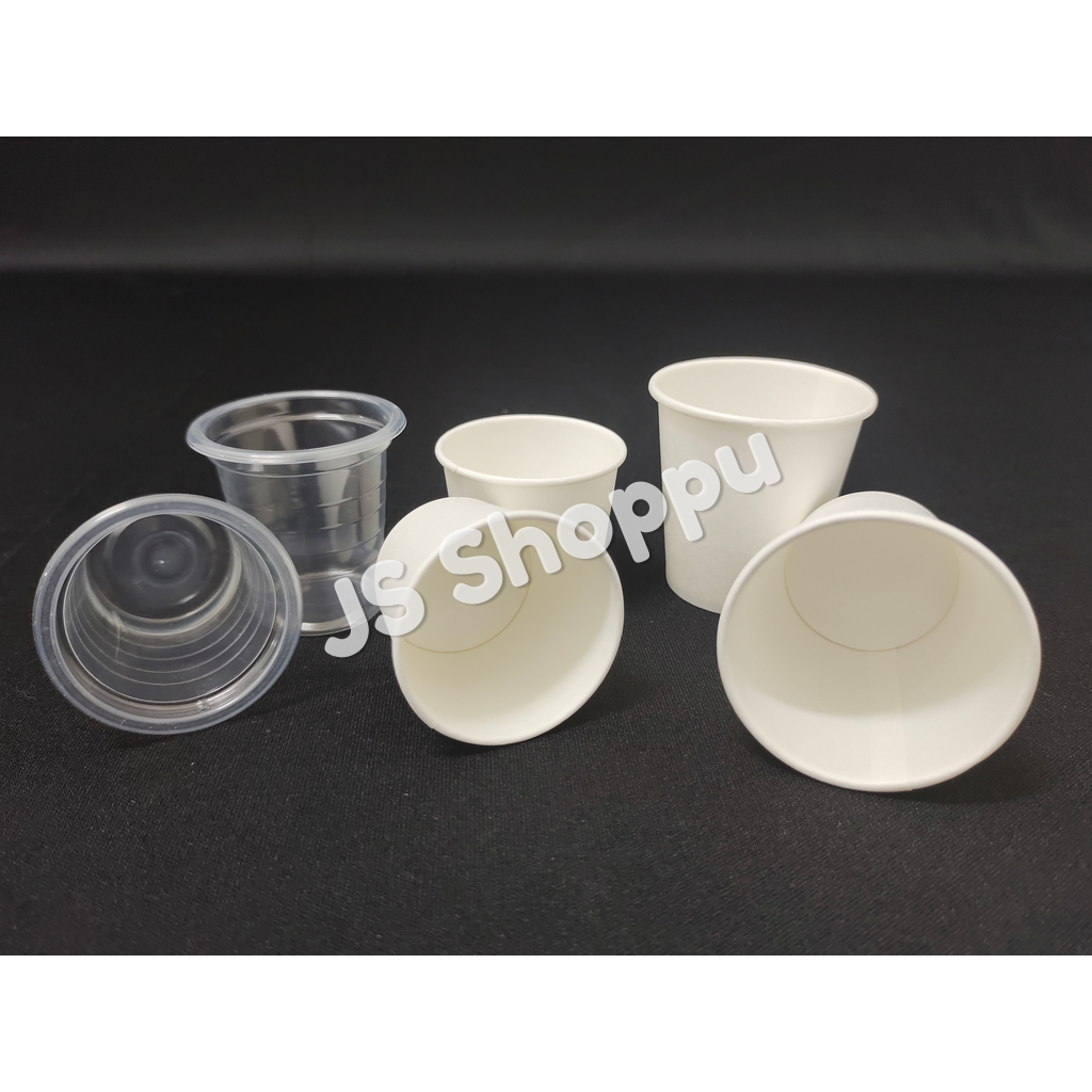 30ml / 50ml Disposable Paper Cup (50pcs±/100pcs± ) / Sampling Cup ...