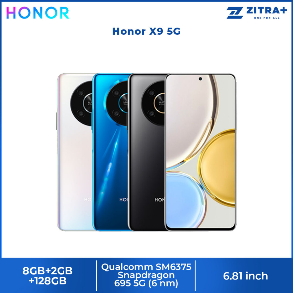 HONOR X9 5G | 8GB+128GB | 6.81'' FullView Display,120Hz | 66W HONOR SuperCharge | 6nm Snapdragon ...