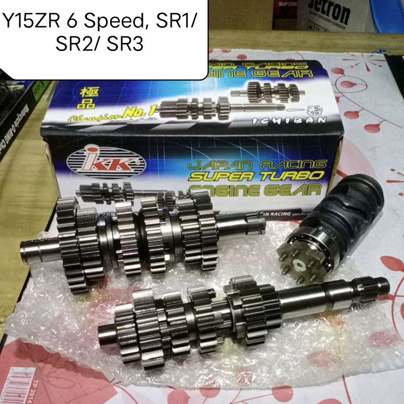 IKK racing gear box LC135 5 speed/ Y15ZR SR1 6 speed/ Y15ZR SR2/Y15ZR ...
