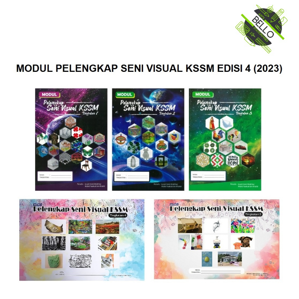 PELENGKAP SENI VISUAL KSSM TINGKATAN 1 / 2 / 3 ( EDISI 4 ) | Shopee ...