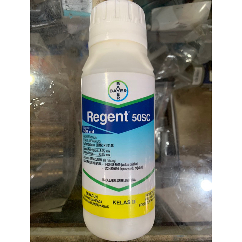 Regent 50SC - (500 ML) Fipronil 5.0% - Racun Anai Anai Semut Lipas Ulat ...