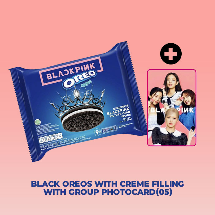 Blackpink Oreo Thailand Limited Edition Flavours With Photocard Oreo Socola Pie Cake Tumbler ...