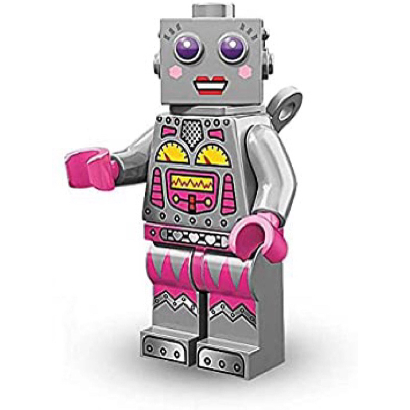 Lego 71001 Series 11 Lady Robot Minifigure | Shopee Malaysia