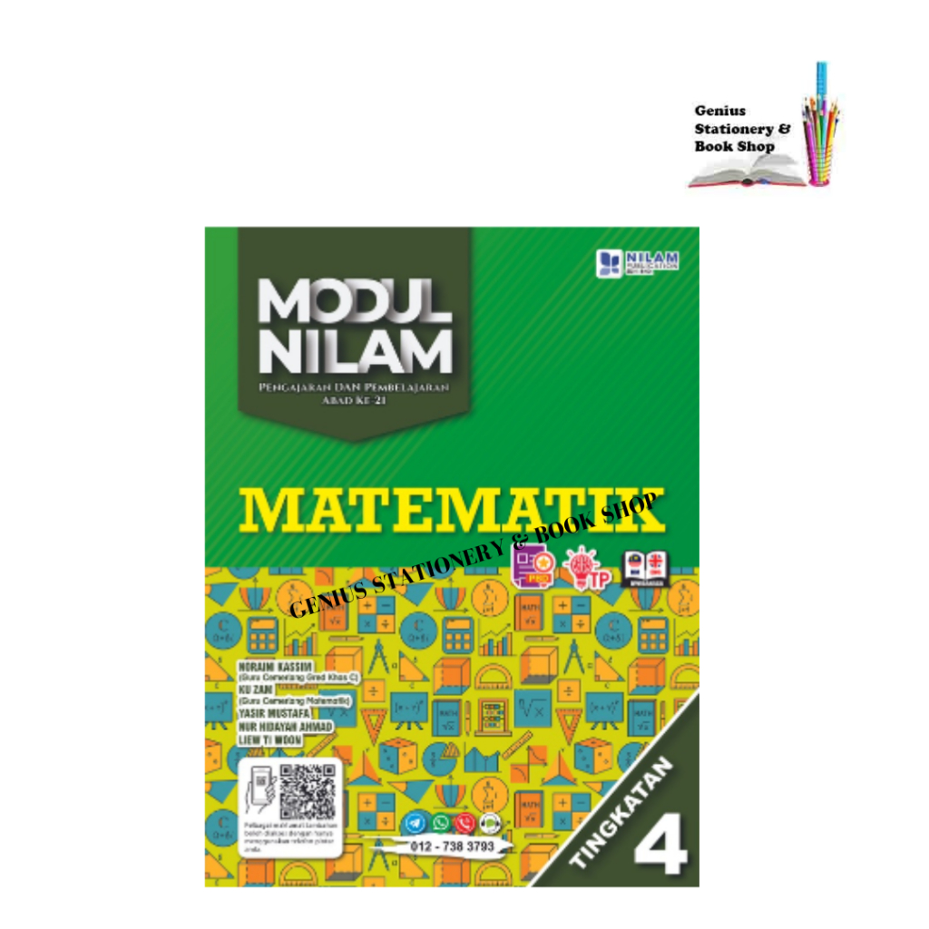 Buku Latihan: Modul Nilam Matematik Tingkatan 4 (2023) Mathematics Form ...
