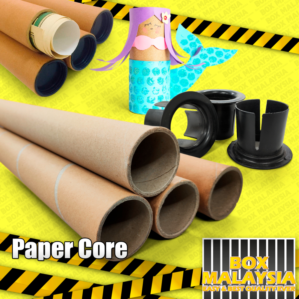 USED Paper Core 1pcs Terpakai Teras Kertas [ HARD Brown Cardboard Tube ...