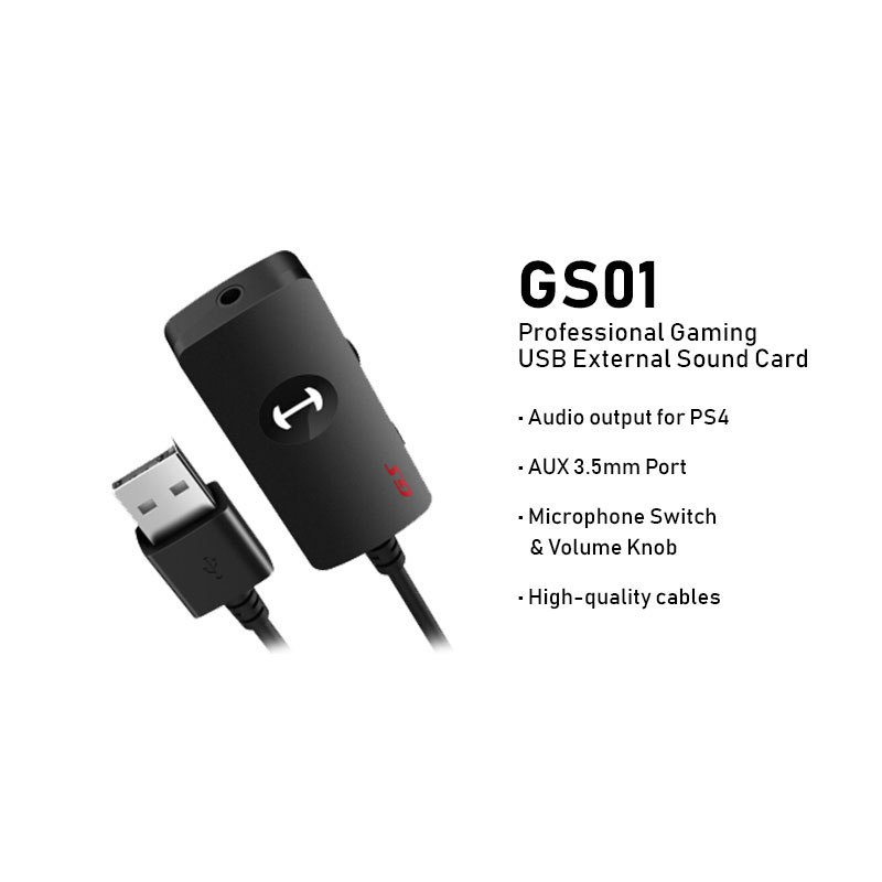 Edifier Hecate GS01 Professional Gaming USB External Sound Card ...